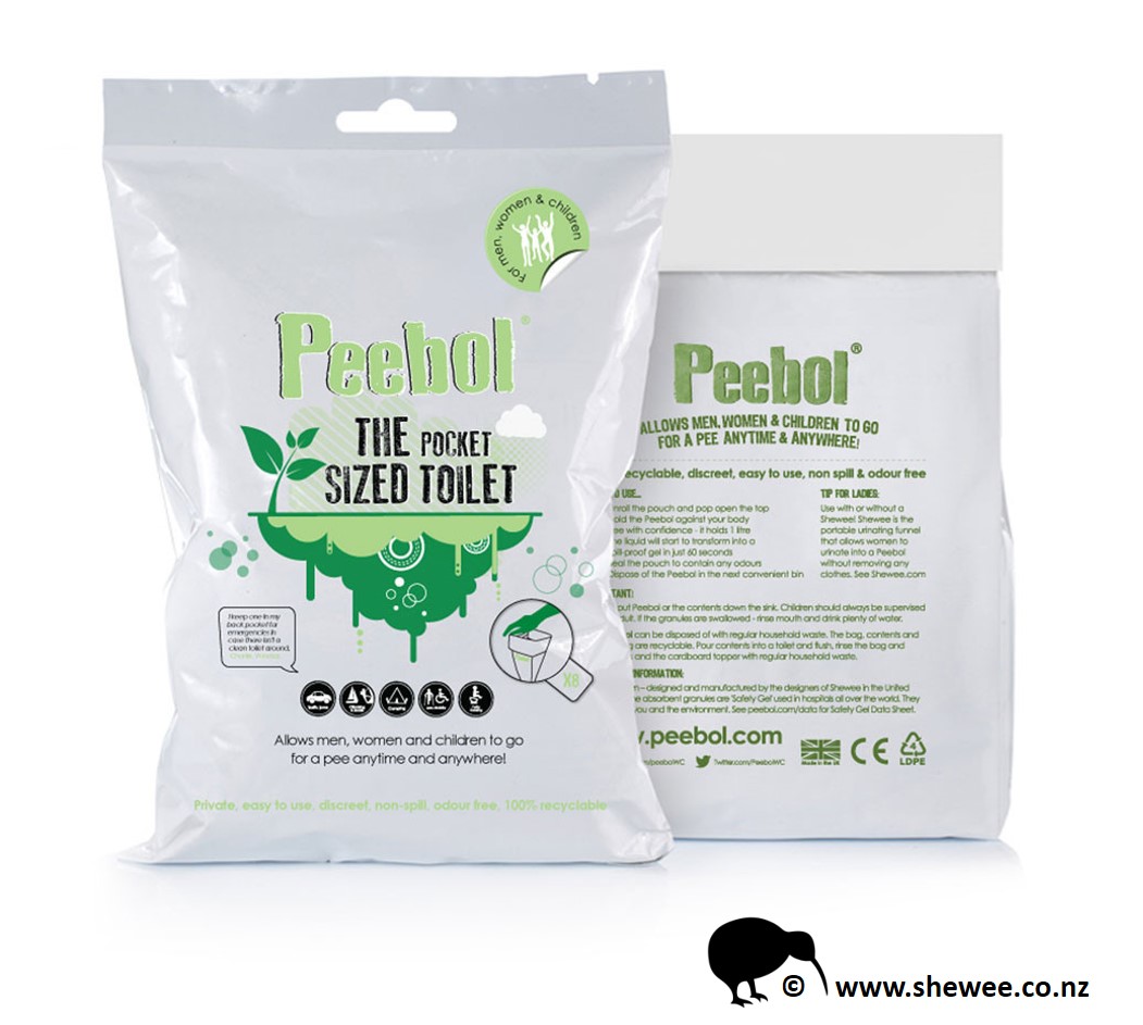 Peebol (Pocket Toilet) - Shewee Australia